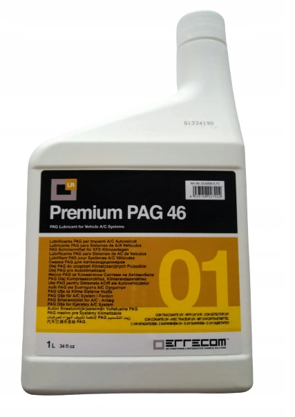 Olej do układów klimatyzacji PAG 46 z UV, 1 litr